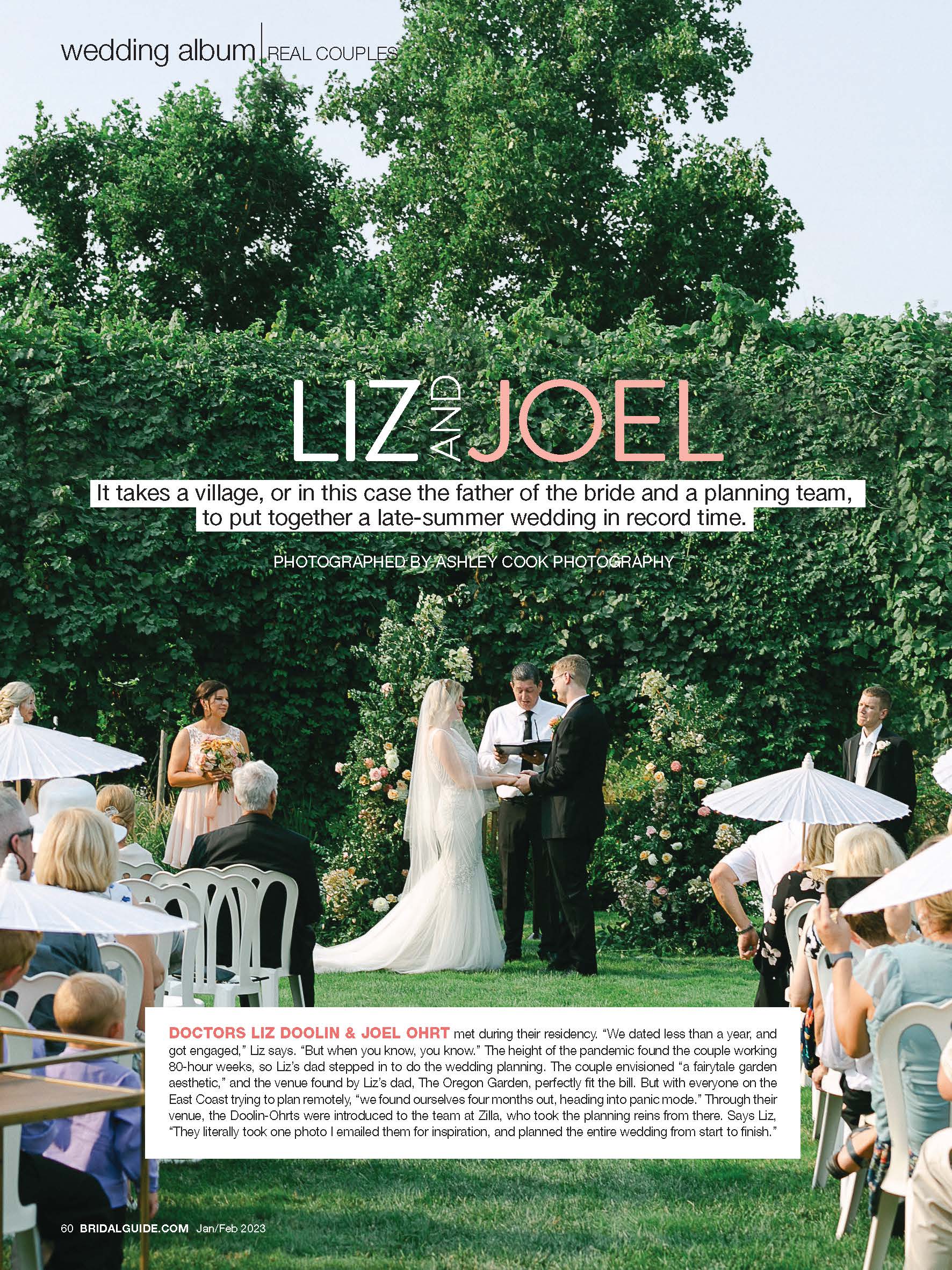 A Luxury Destination Wedding Bridal Guide Wedding Magazine Feature ...